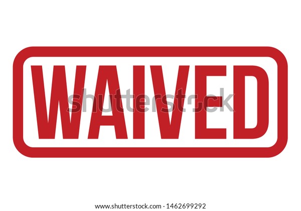 Waived Rubber Stamp Waived Stamp Seal Stock Vector (Royalty Free ...