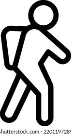 Walk Vector Illustration On Transparent Backgroundpremium Stock Vector ...