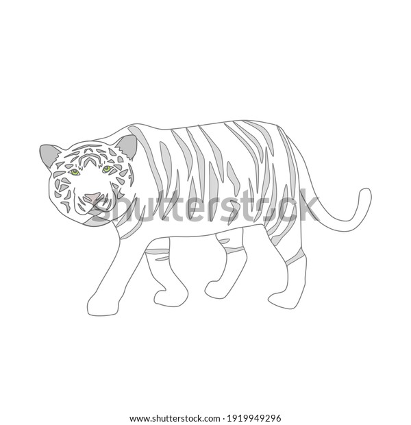 23,137 Tiger Line Art Stock Vectors, Images & Vector Art | Shutterstock