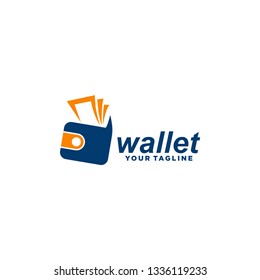 Wallet Logo Design Stock Vector (Royalty Free) 1336119233 | Shutterstock