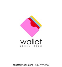 Wallet Logo Design Stock Vector (Royalty Free) 1337492900 | Shutterstock