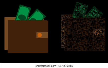 758 Wallet string Images, Stock Photos & Vectors | Shutterstock