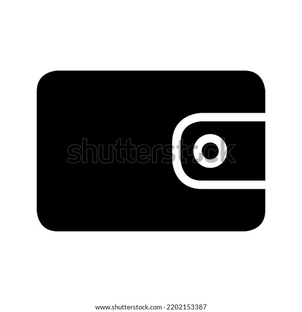 Wallet Symbol Icon Vector Illustration Stock Vector (Royalty Free ...