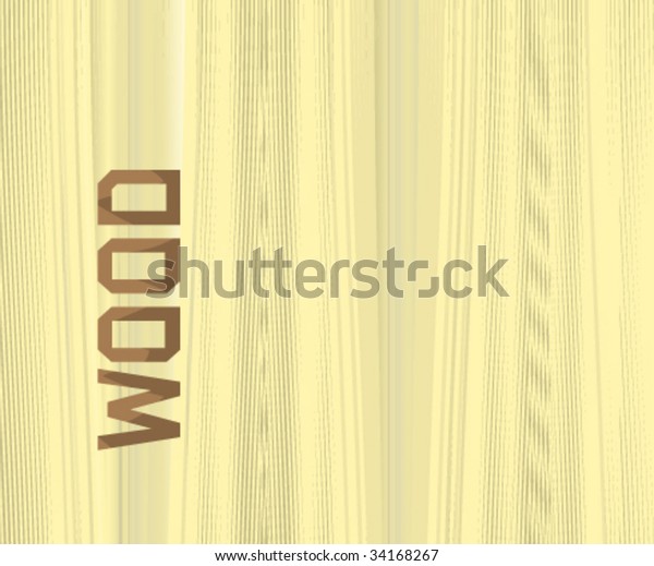 Wallpaper Word Wood Stock Vector (Royalty Free) 34168267 | Shutterstock
