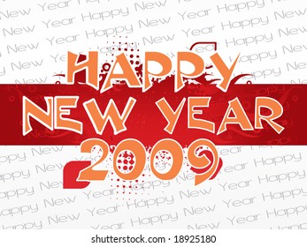 Wallpaper Year 2009 Background Party People Stock Vector (Royalty Free ...