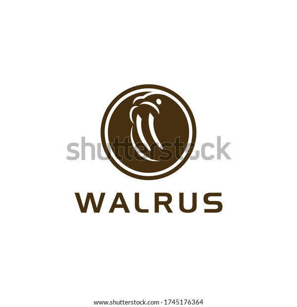 Walrus Mascot Logo Design Vector 库存矢量图（免版税）1745176364 | Shutterstock