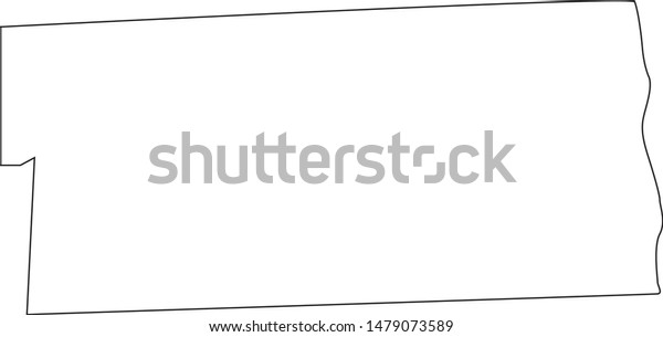 Walsh County Map State North Dakota 스톡 벡터(로열티 프리) 1479073589 | Shutterstock