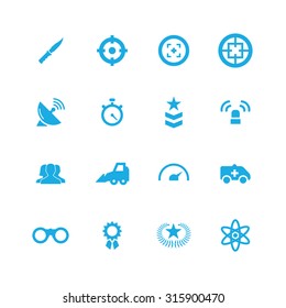 War Icons Universal Set Web Mobile Stock Vector (Royalty Free ...