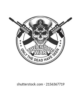 War Vintage Gaming Logo Enemy Angry Stock Vector (Royalty Free ...