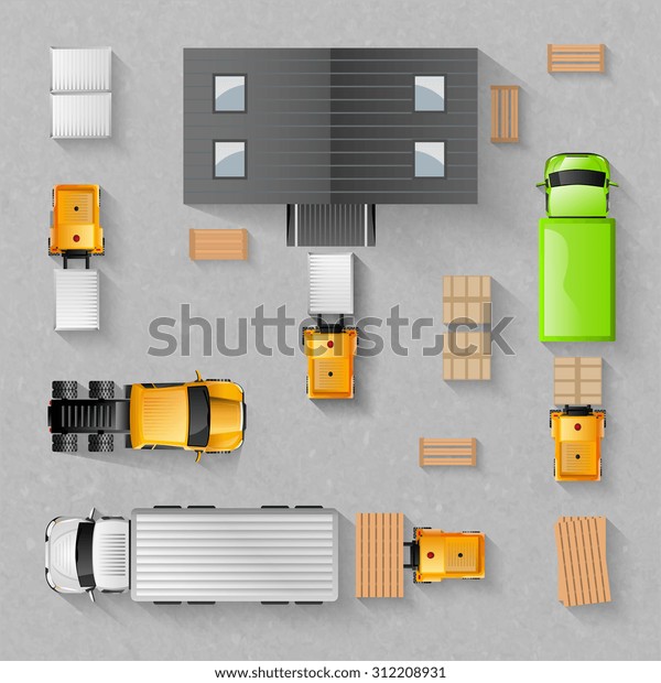 872 Top View Factory Stock Vectors, Images & Vector Art | Shutterstock