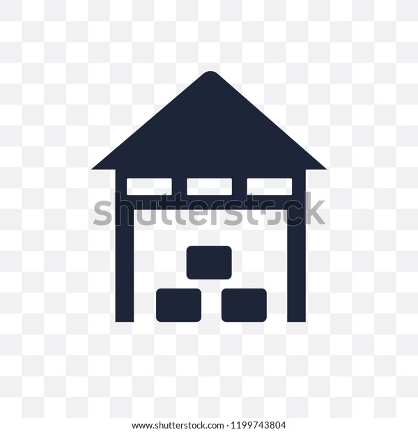 Warehouse Transparent Icon Warehouse Symbol Design Stock Vector ...