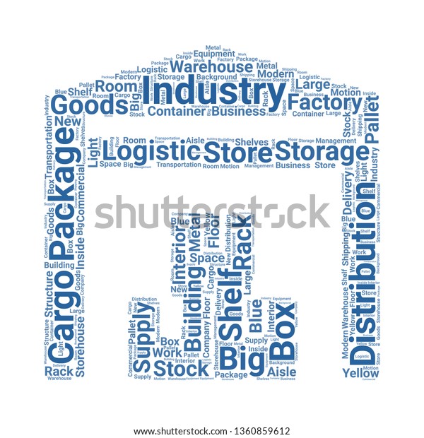 Warehouse Word Cloud Tag Cloud About Stock Vector (Royalty Free ...