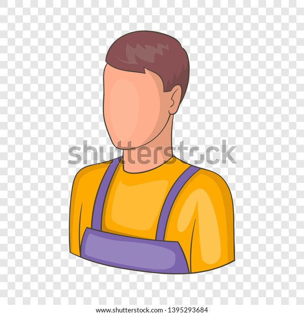 Warehouse Worker Icon Cartoon Illustration Warehouse: เวกเตอร์สต็อก ...