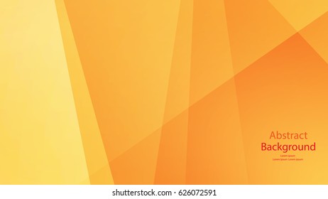 Warm Color Orange Color Abstract Background Stock Vector (Royalty Free ...