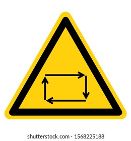 Warning Automatic Cycle Symbol Sign Vector Stock Vector (Royalty Free ...