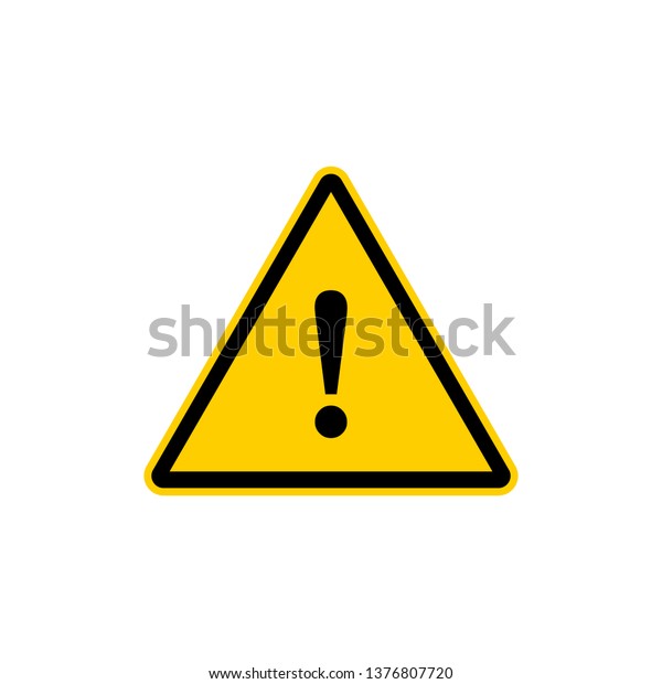 Warning Error Sign: vector de stock (libre de regalías) 1376807720 ... Warning Error Sign: vector de stock (libre de regalías) 1376807720 ...