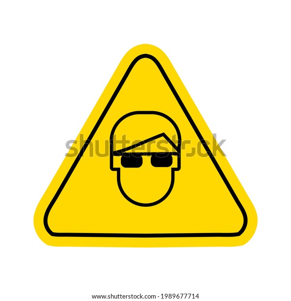 Warning Hazard Triangle Signs Logo Vector Stock Vector (Royalty Free ...