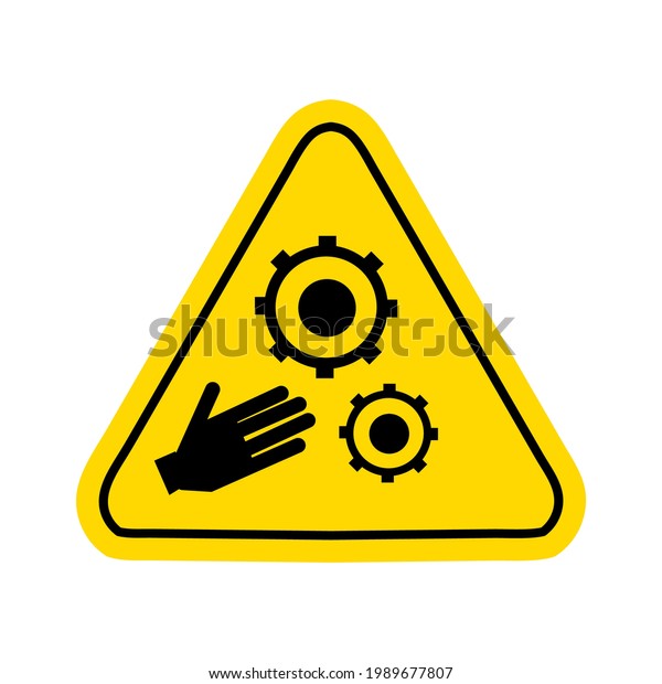 Warning Hazard Triangle Signs Logo Vector 库存矢量图（免版税）1989677807 ...