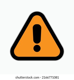 Warning Icon Exclamation Symbol Vector 库存矢量图（免版税）2166771081 | Shutterstock