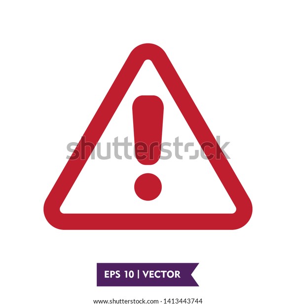 Warning Icon Symbol Sign Vector Eps Stock Vector (Royalty Free ...