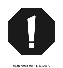 Warning Icon Vector Modern Design Trendy Stock Vector (Royalty Free ...