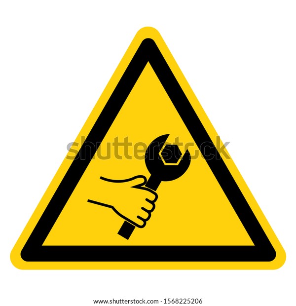 Warning No Tools Symbol Sign Vector Stock Vector (Royalty Free ...