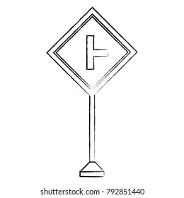 Warning Road Signs Design Stock Vector (Royalty Free) 792851440 ...