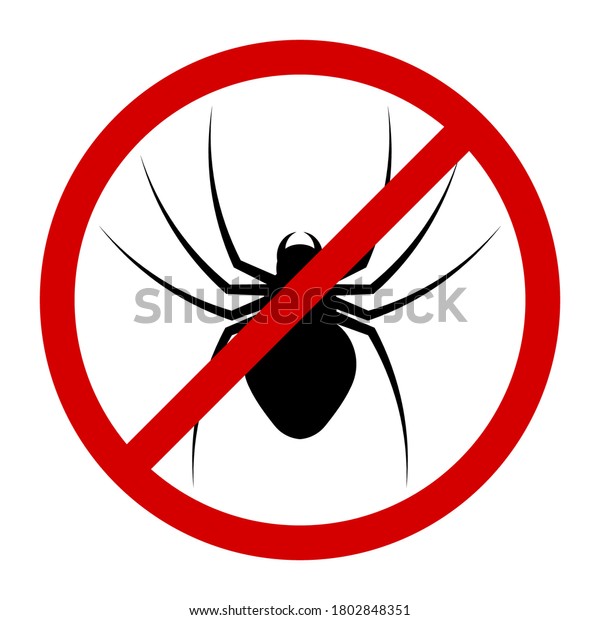 Warning Round Sign About Danger Poisonous Stock Vector (Royalty Free ...