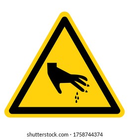Skin Puncture Hydraulic Line Symbol Sign Stock Vector (Royalty Free ...