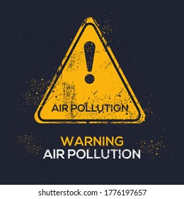 Warning Sign Demonstrations Vector Illustration Stock Vector (Royalty ...