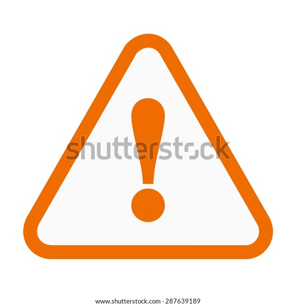 Image vectorielle de stock de Avertissement, signe, icône de signal d ...