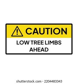 Warning Sign Label Industrial Caution Notice Stock Vector (Royalty Free ...