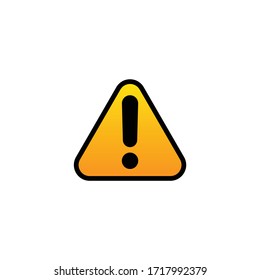 Warning Sign Logo Icon Vector Stock Vector (Royalty Free) 1717992379 ...