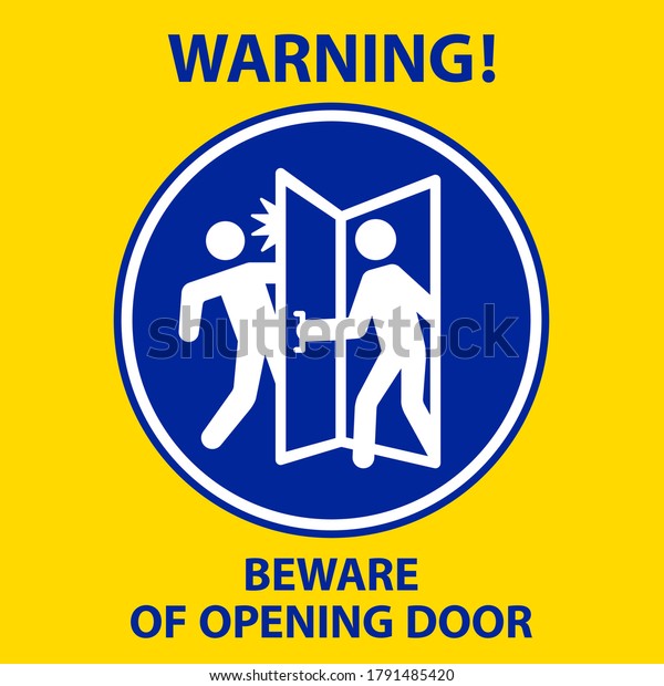 Warning Sign Office Information About Danger: เวกเตอร์สต็อก (ปลอดค่า ...