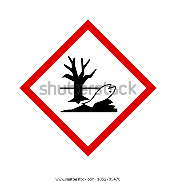 Warning Sign Official Environmental Hazard Sign : image vectorielle de ...