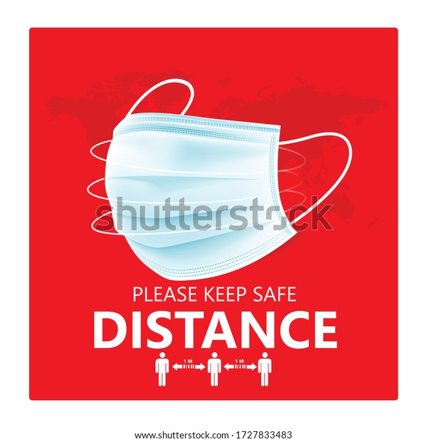 Warning Sign Poster Please Keep Safe 库存矢量图（免版税）1727833483 | Shutterstock