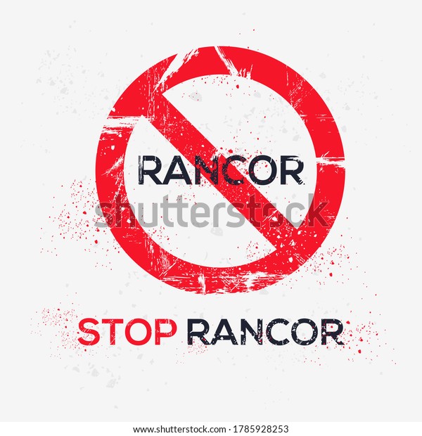 Warning Sign Rancor Vector Illustration Stock Vector (Royalty Free ...