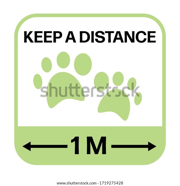 Warning Sign Sticker Reminding Importance Keeping: เวกเตอร์สต็อก (ปลอด ...