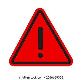Warning Sign Sticker Vector Design Elements Stock Vector (Royalty Free ...