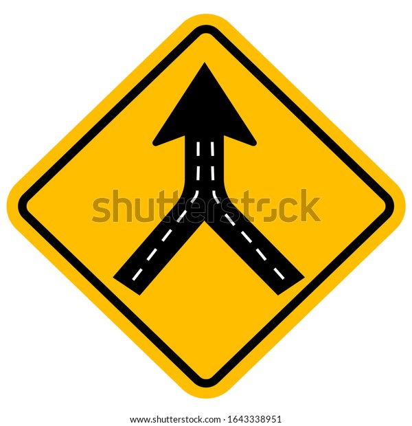 781 Two Way Merge Images, Stock Photos & Vectors | Shutterstock