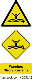 791 Strong currents sign Images, Stock Photos & Vectors | Shutterstock