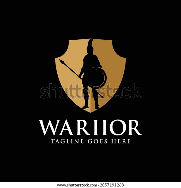 Warrior Logo Namefighter Vector Illustrationwarrior Icon Stock Vector ...