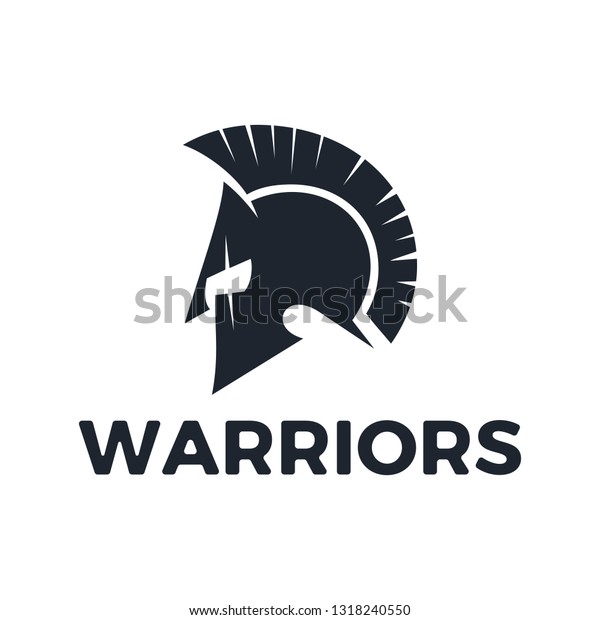 Warriors Logo Design Inspiration Stock Vector (Royalty Free) 1318240550 ...
