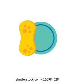 Wash Dishes Logo Icon Design Stock Vector (Royalty Free) 1109945294 ...