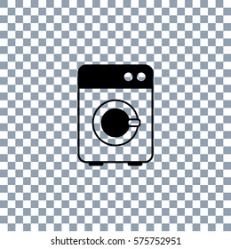 Washing Machine Icon Transparent Background Stock Vector (Royalty Free ...