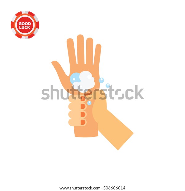 Washing Wrists Icon Stock Vector (Royalty Free) 506606014