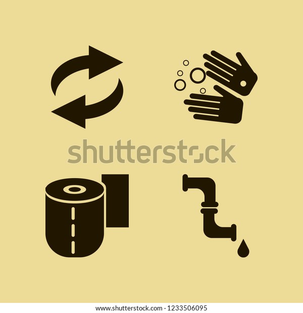 Waste Icon Waste Vector Icons Set Stock Vector (Royalty Free ...