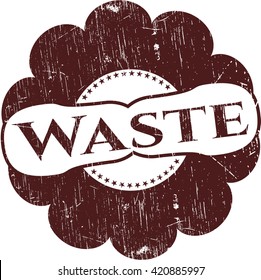 Waste Rubber Stamp Stock Vector (Royalty Free) 420885997 | Shutterstock
