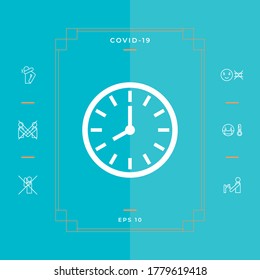 English Time Formula On Clock English Stock Vector (Royalty Free ...