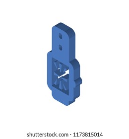 Watch Isometric Left Top View 3d Stock Vector (Royalty Free) 1173815014 ...
